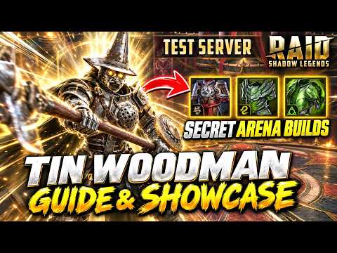 Best Oz Champion, Get Tin Woodman! I Test Server Showcase & Guide I RAID Shadow Legends