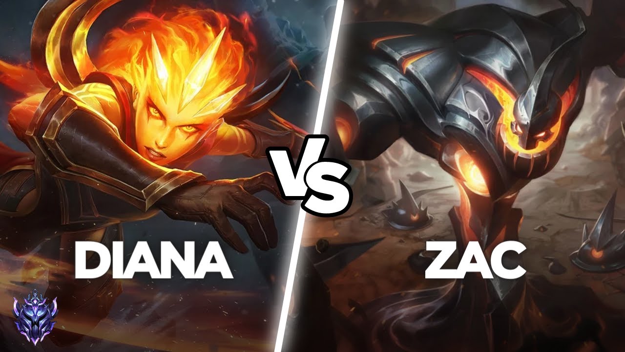 Road to Master - OTP Diana vs Zac Jungle | STREAMER FULL GAMEPLAY ...