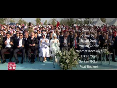 15 Temmuz Şehitleri ve Mehmet Görmez'in Duası