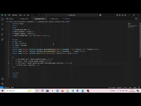 Tugas Alpro | Javascript - YouTube