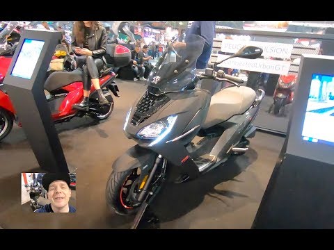PEUGEOT PULSION RS SCOOTER ALL NEW MODEL 2020 WALKAROUND