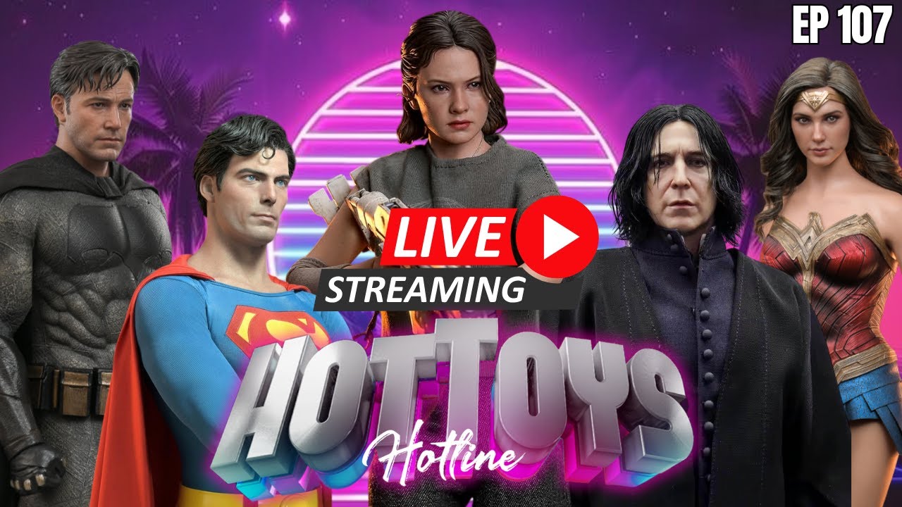 Hot Toys Hotline Live #107 | New InArt Figures Incoming! Hot Toys Rain ...