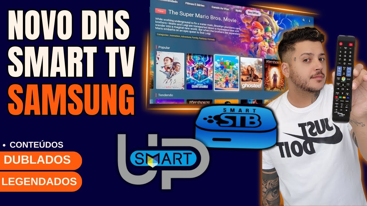 NOVA ATUALIZAÇÃO DNS PARA SMART STB E SMART UP 2024 (SAMSUNG) - YouTube