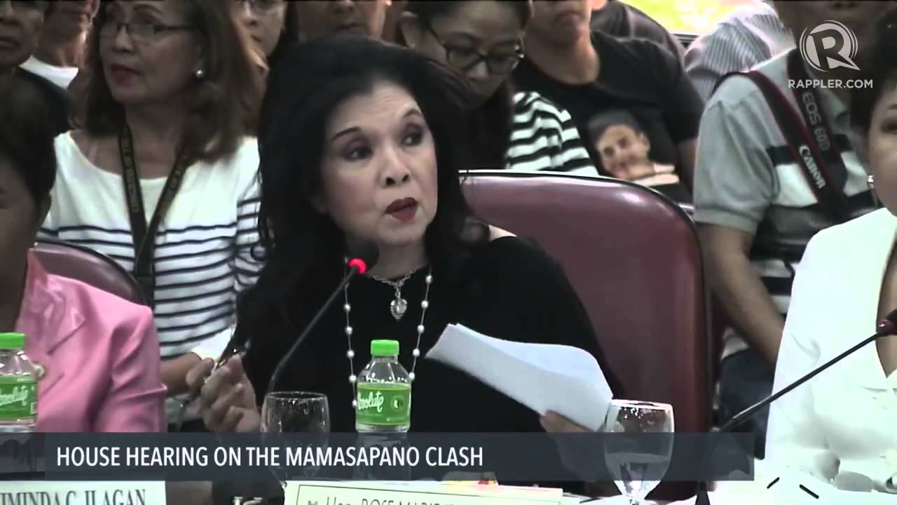 Rep Baby Arenas calls Mamasapano a massacre, asks why the AFP refused ...