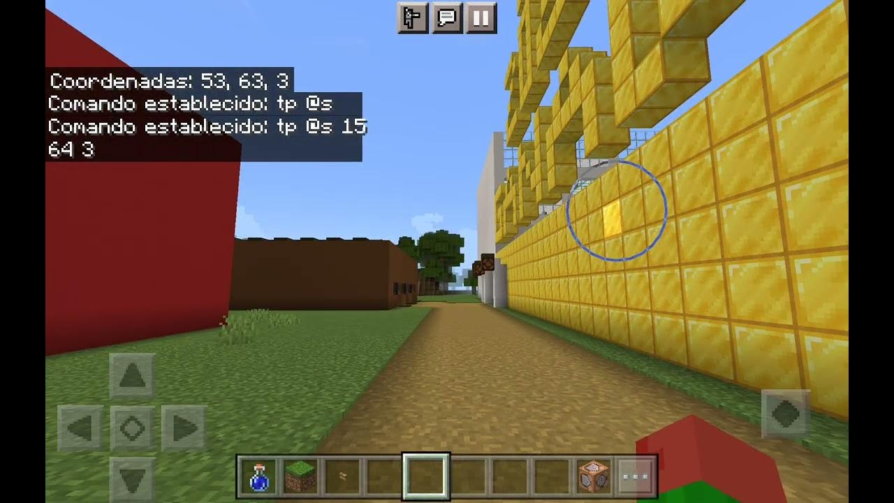 COMO TELETRANSPORTARSE CON BLOQUES DE COMANDOS EN MINECRAFT - YouTube