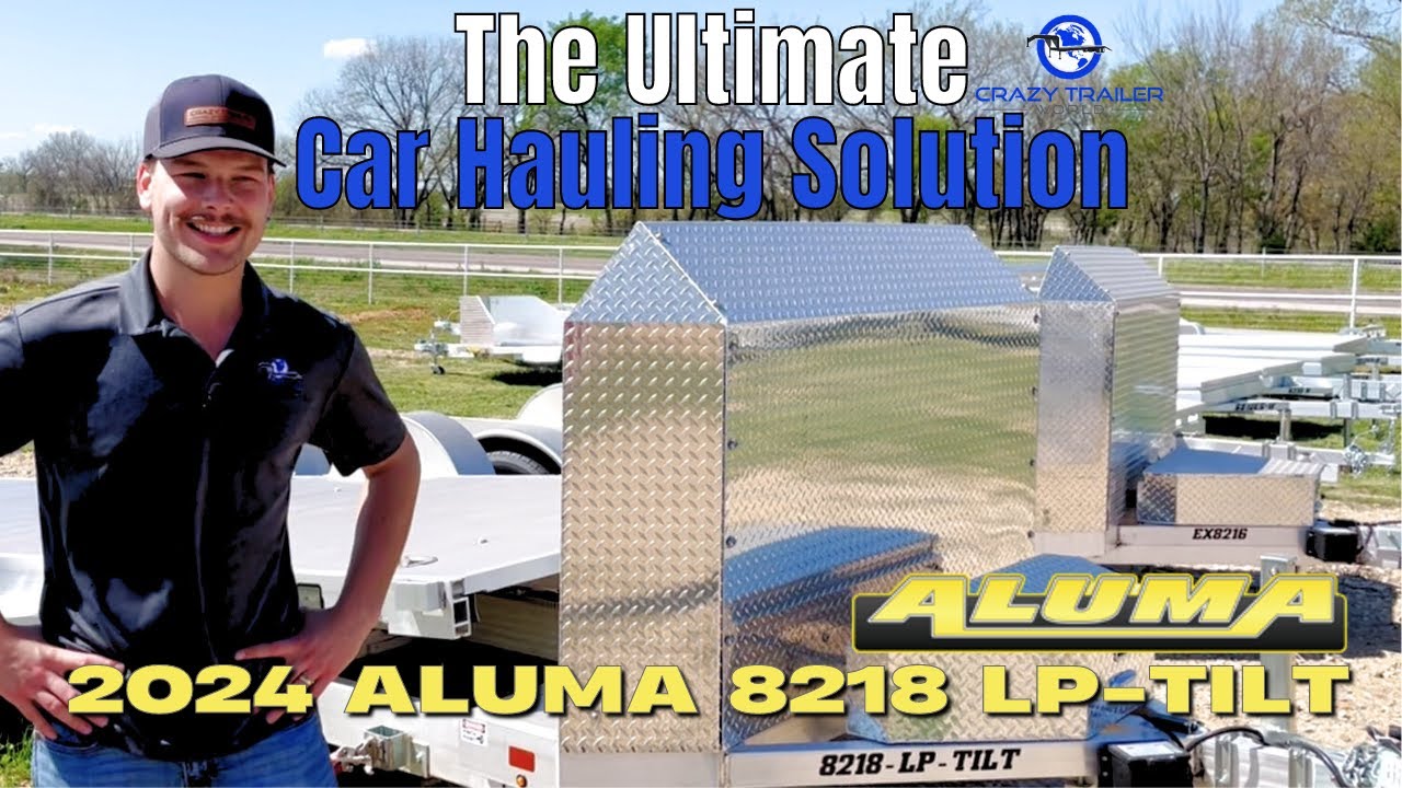 Unveiling the 2024 ALUMA 8218 LP-TILT: The Ultimate Car Hauling ...