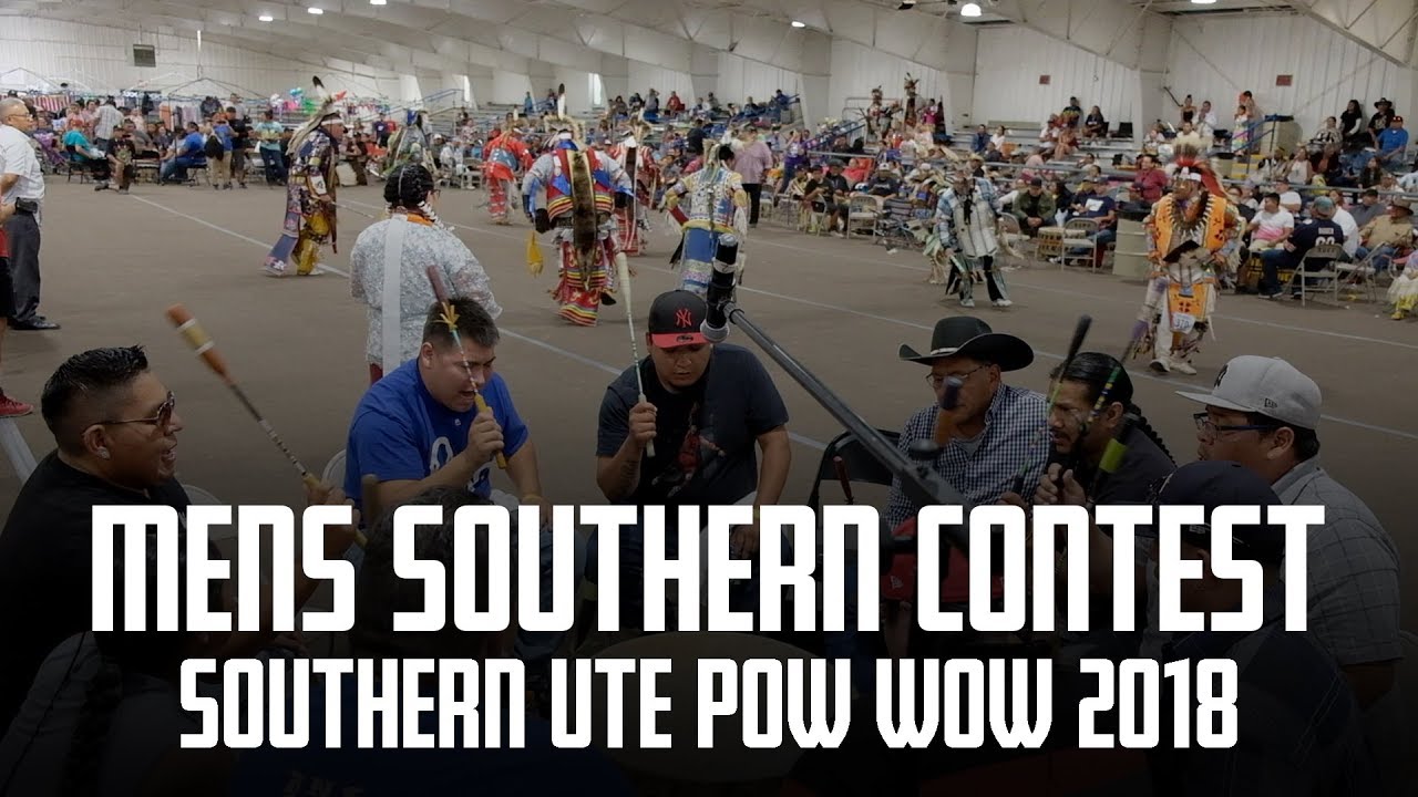 Mens Southern contest | Southern Ute Pow wow 2018 - YouTube