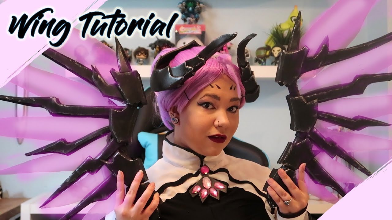 Imp Mercy Wing Tutorial using PLASTIC BINS! - YouTube