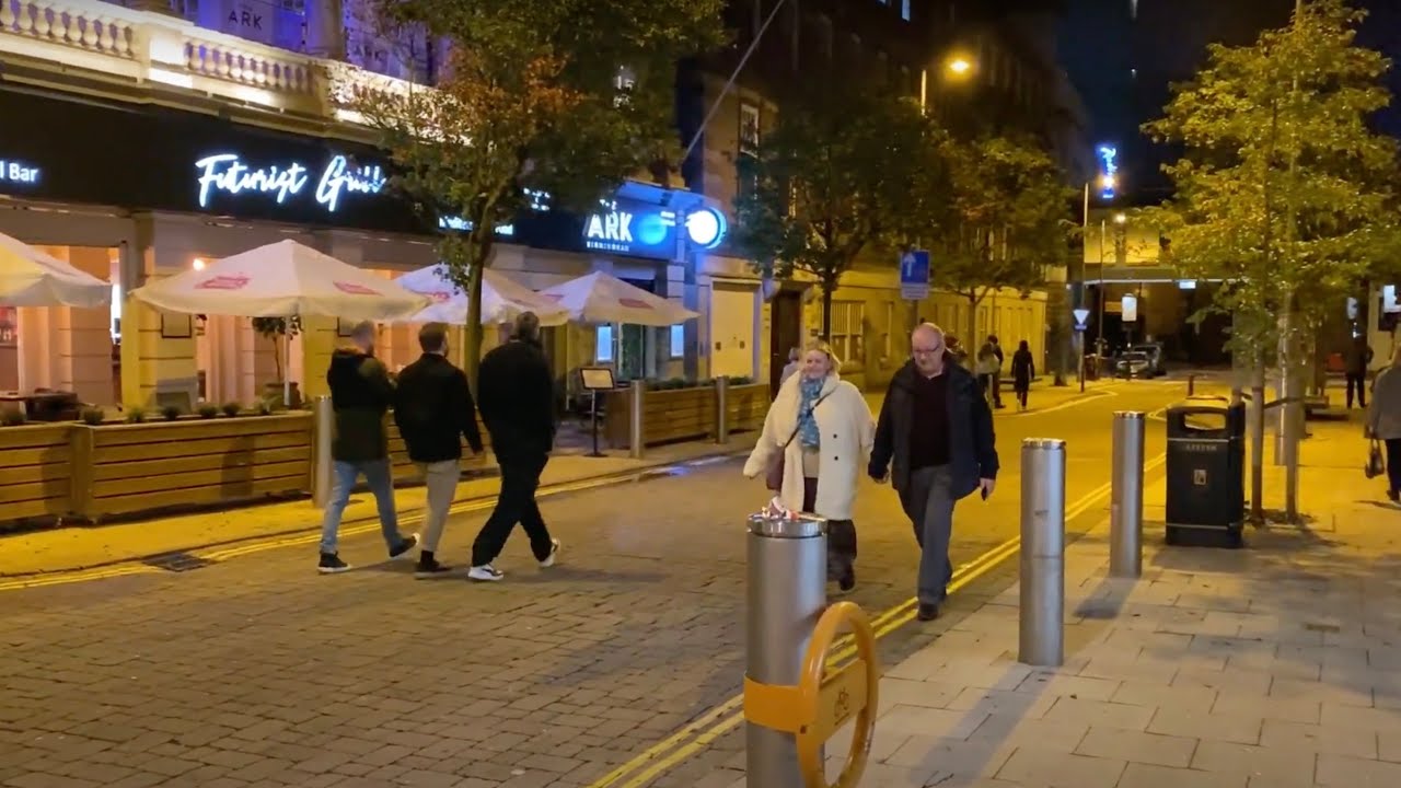 Birmingham Walking Tour - John Bright Street | December 2022 - YouTube