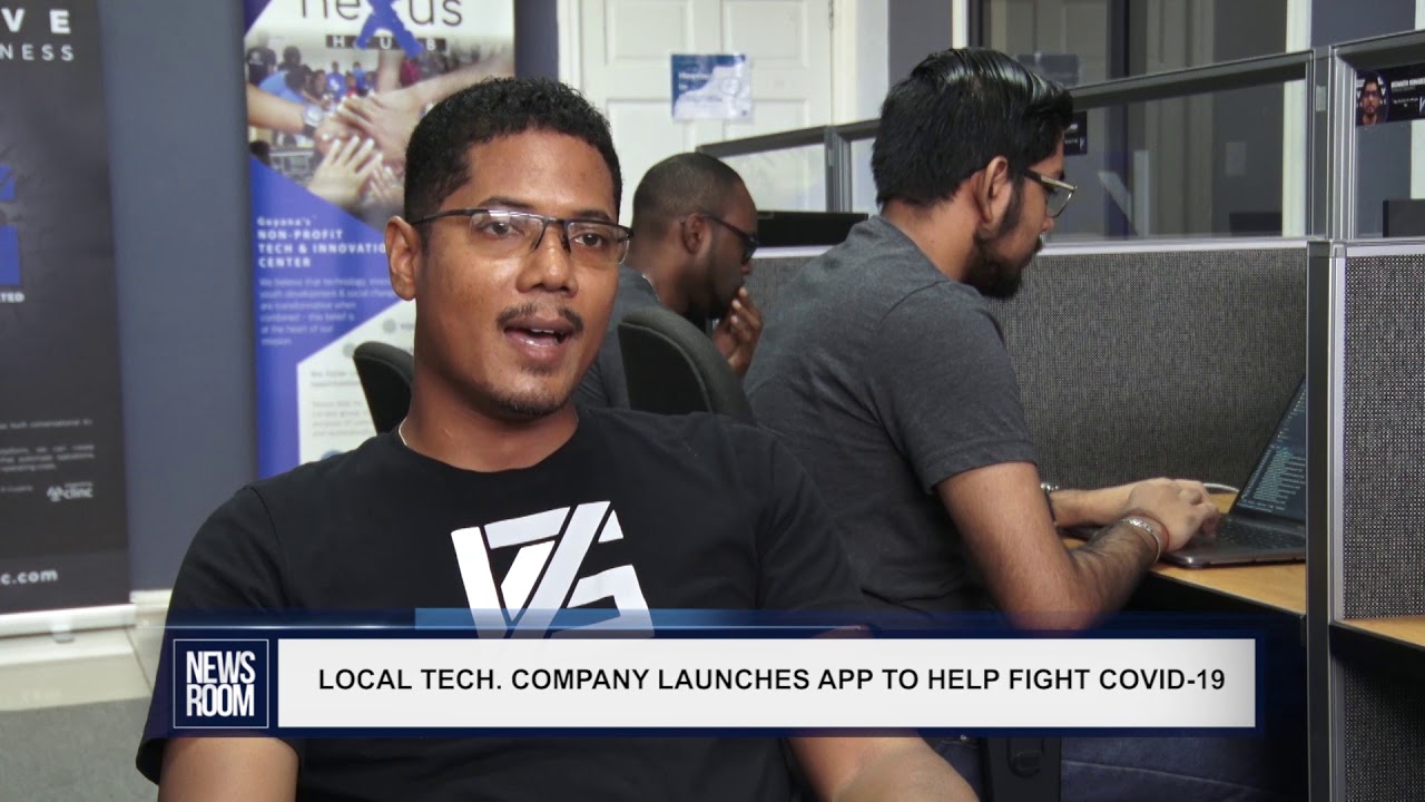 LOCAL TECH COMPANY LAUNCHES APP TO HELP FIGHT COVID 19 - YouTube