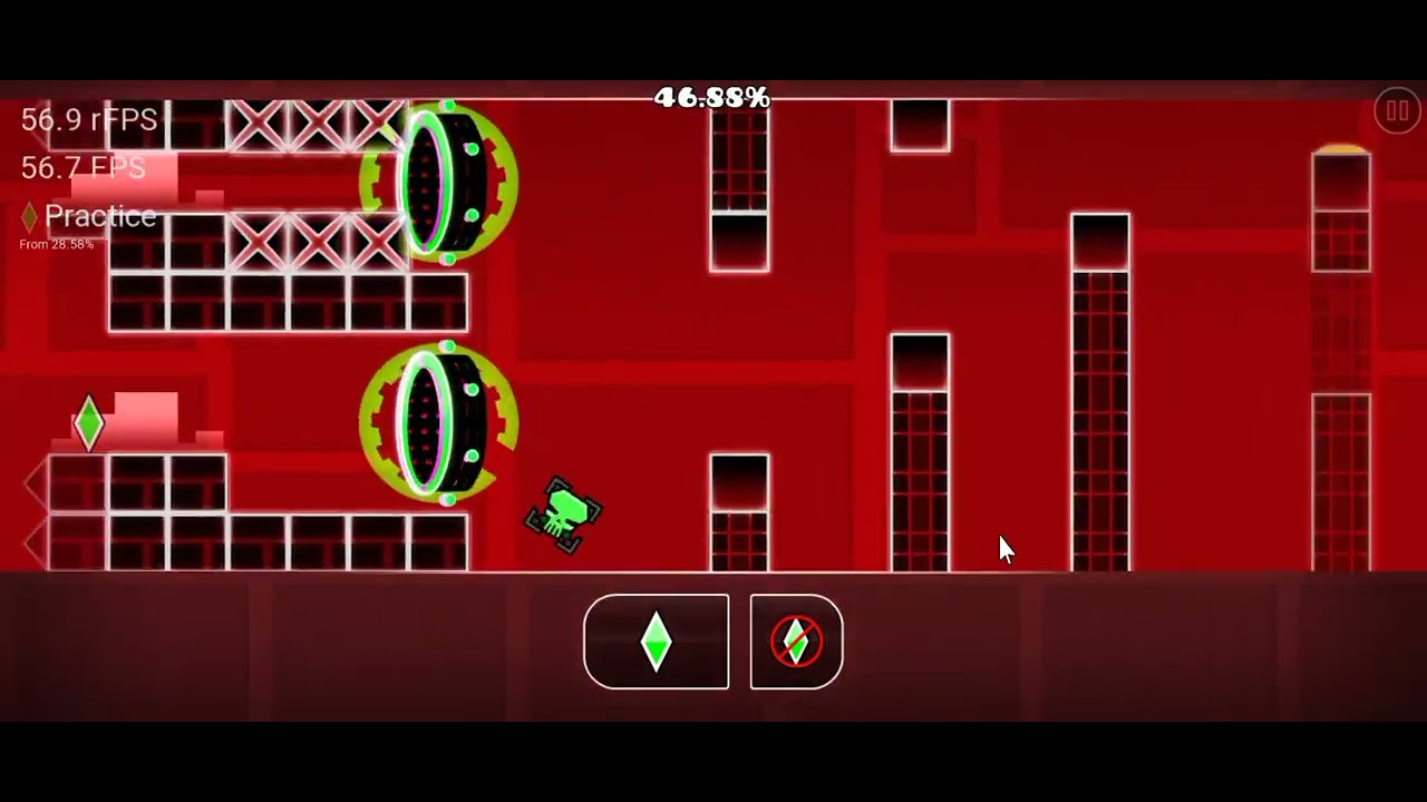 Geometry Dash - Hard Demon (Easy Demon) [Practice Mode] - YouTube