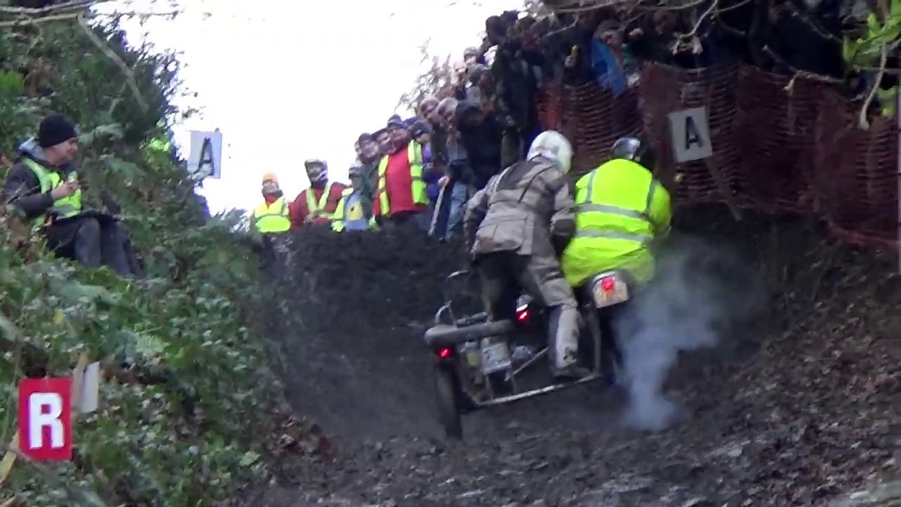 Exeter Trial 2020 - Simms Hill (Sidecars) - YouTube