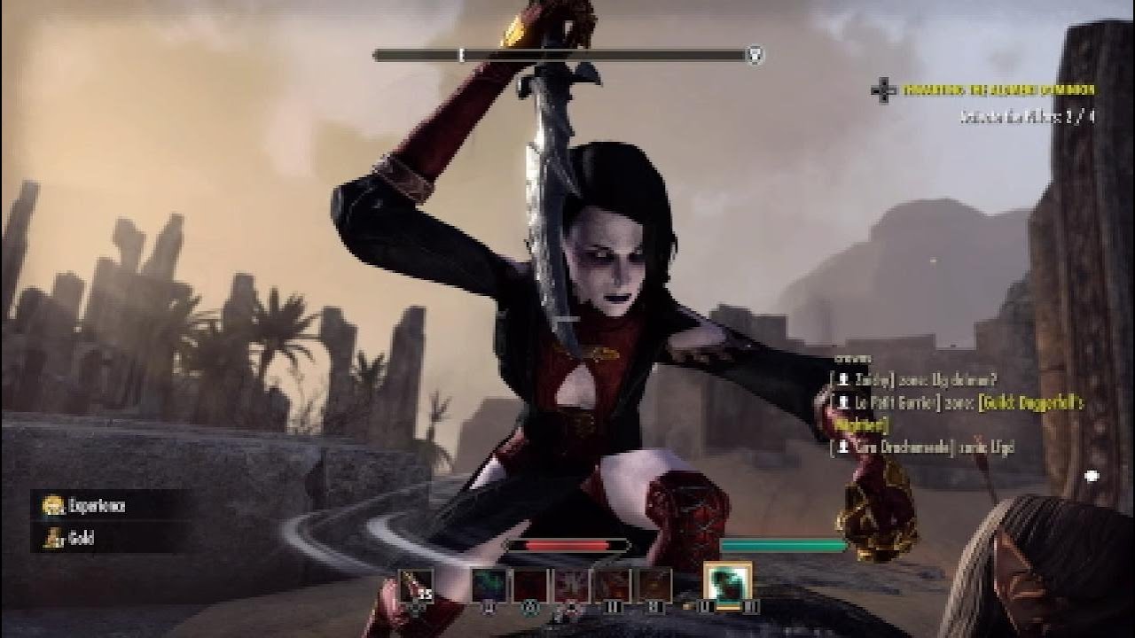 ESO Shadowstrike Champion Skill - YouTube