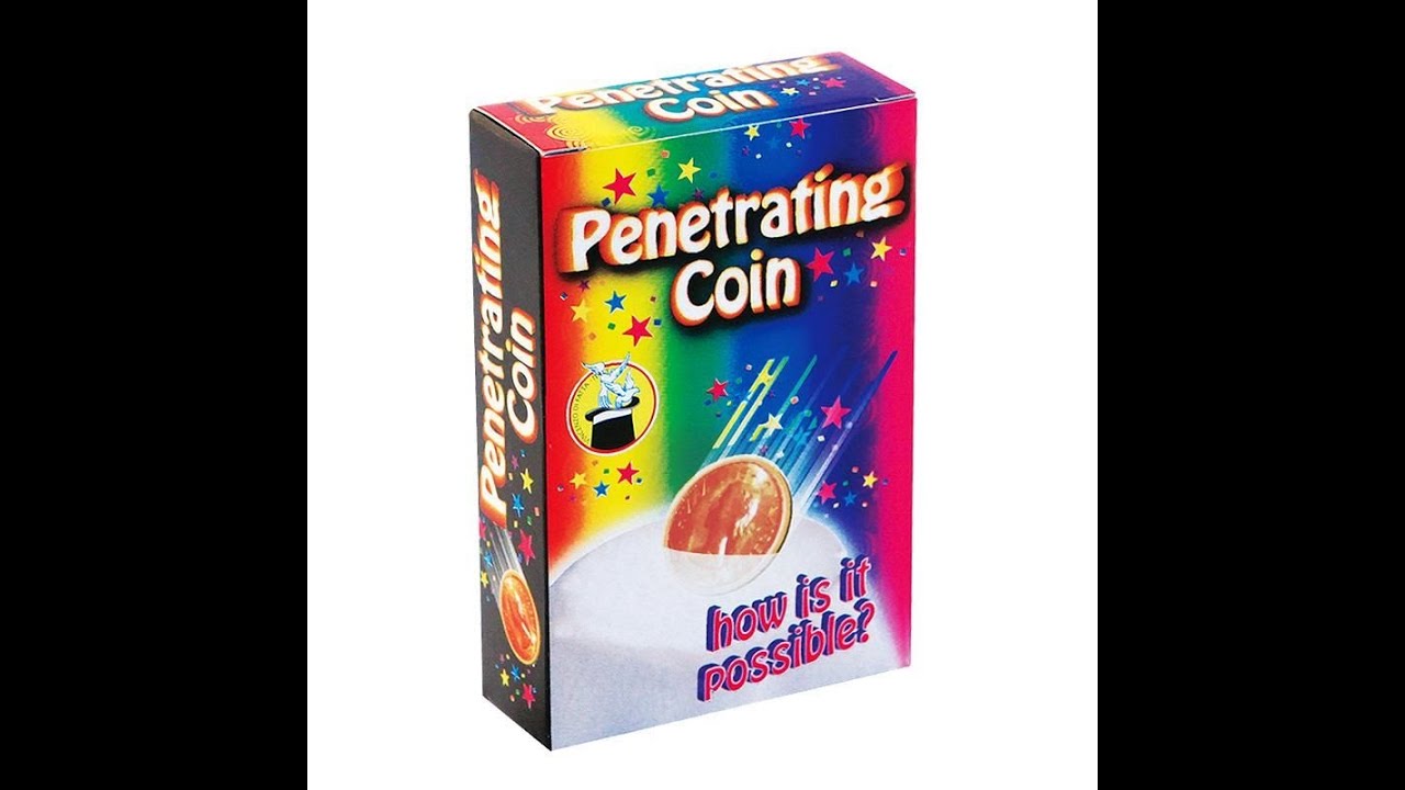 Pena Coin - Münze durch Tuch Durchdringung - YouTube