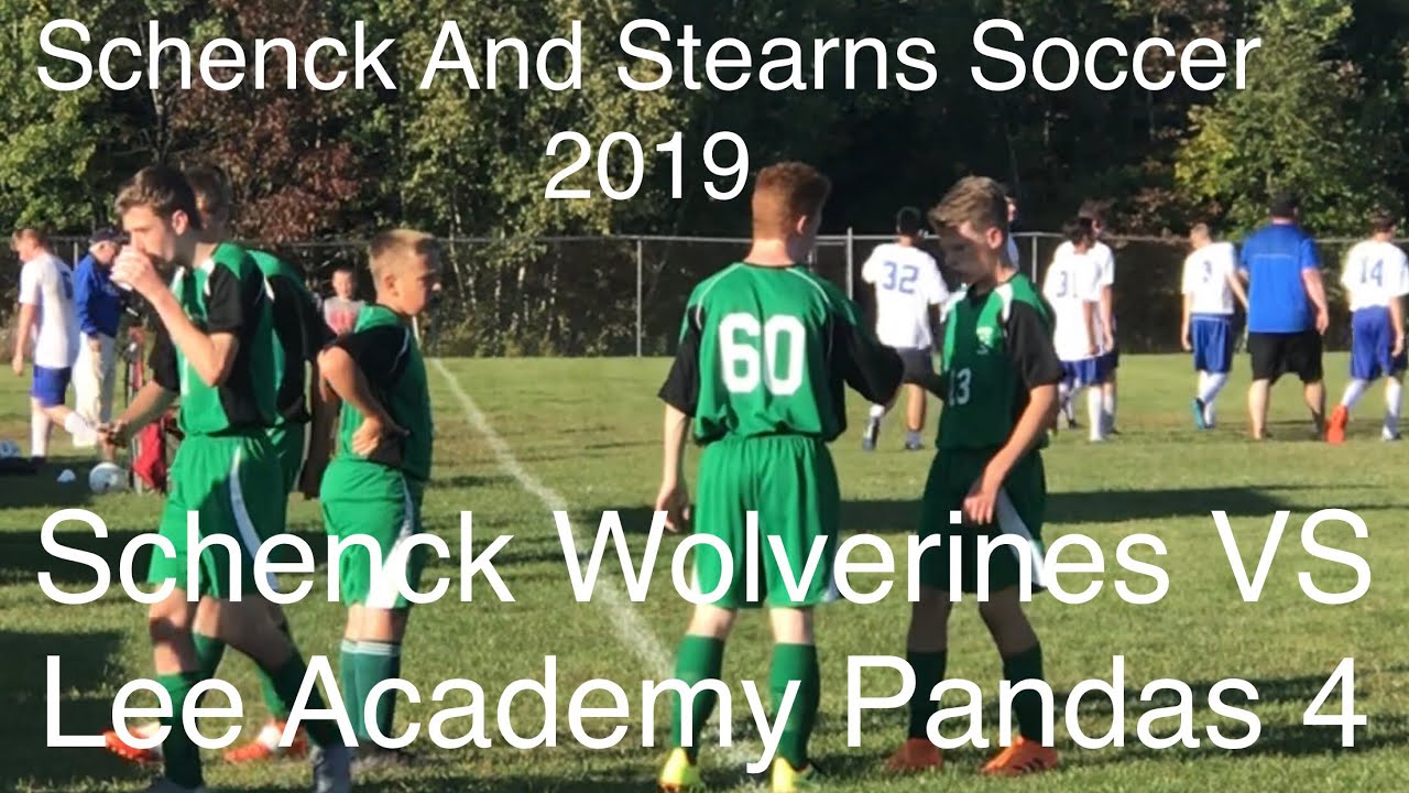 Schenck And Stearns Soccer 2019: Schenck Wolverines VS Lee Academy ...