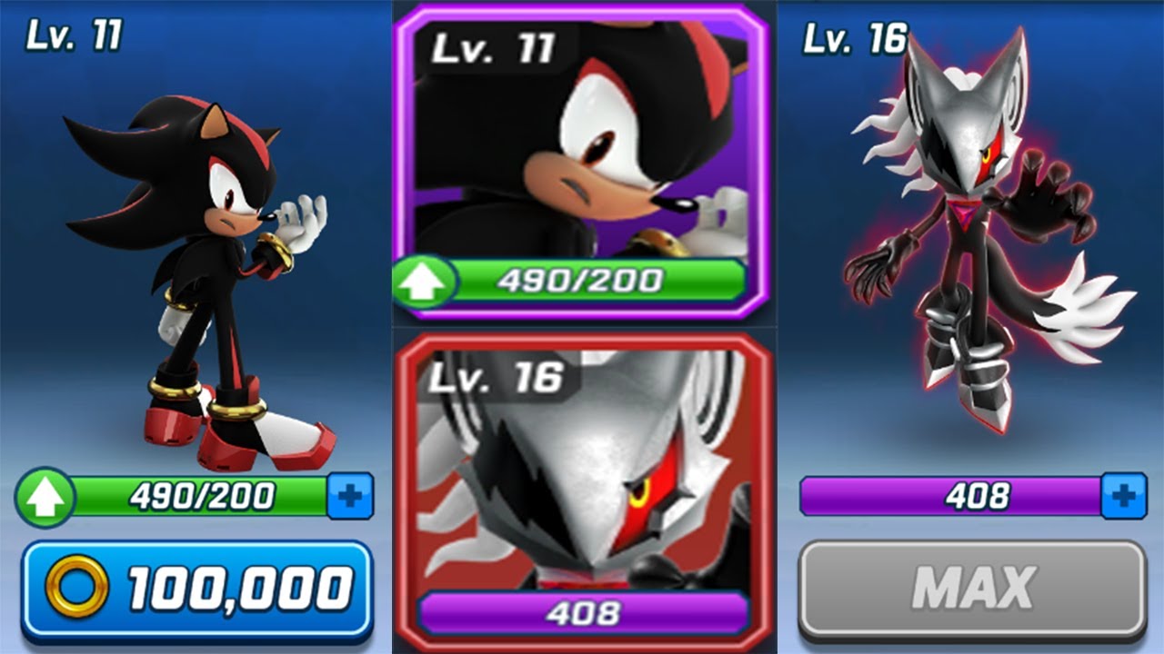 Sonic Forces Speed Battle - Super Rare Shadow vs Challenger Infinite ...