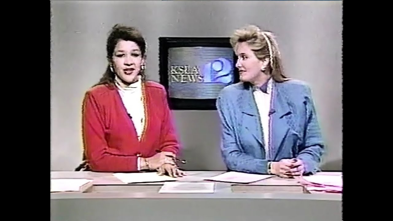 KSLA Noon News (April 3, 1992) - YouTube