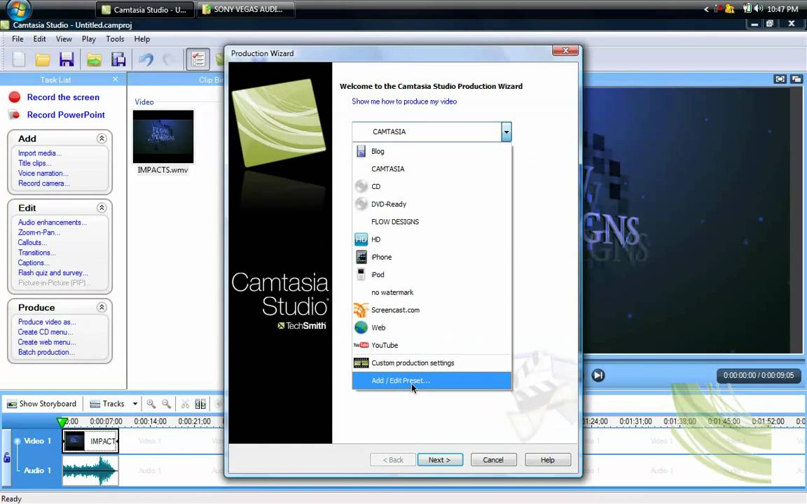 Adding a watermark to your videos with camtasia - YouTube