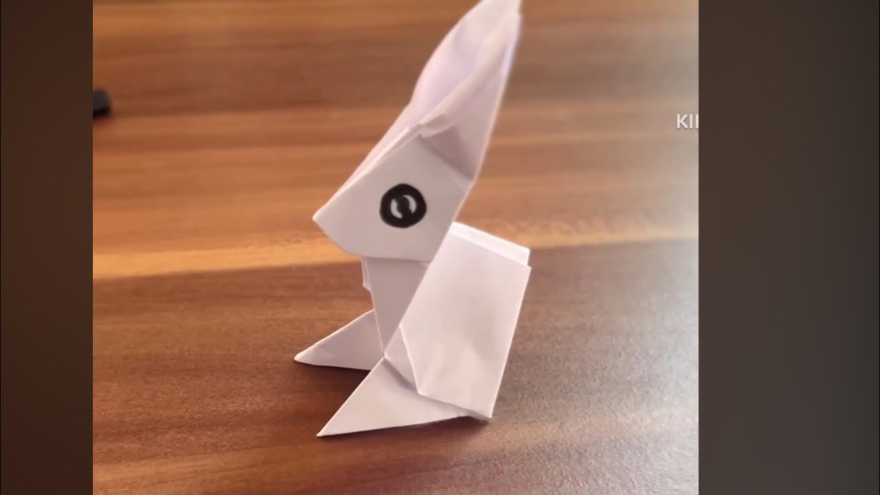 Paper Craft | Rabbit Origami Simple Steps 🐇 - YouTube