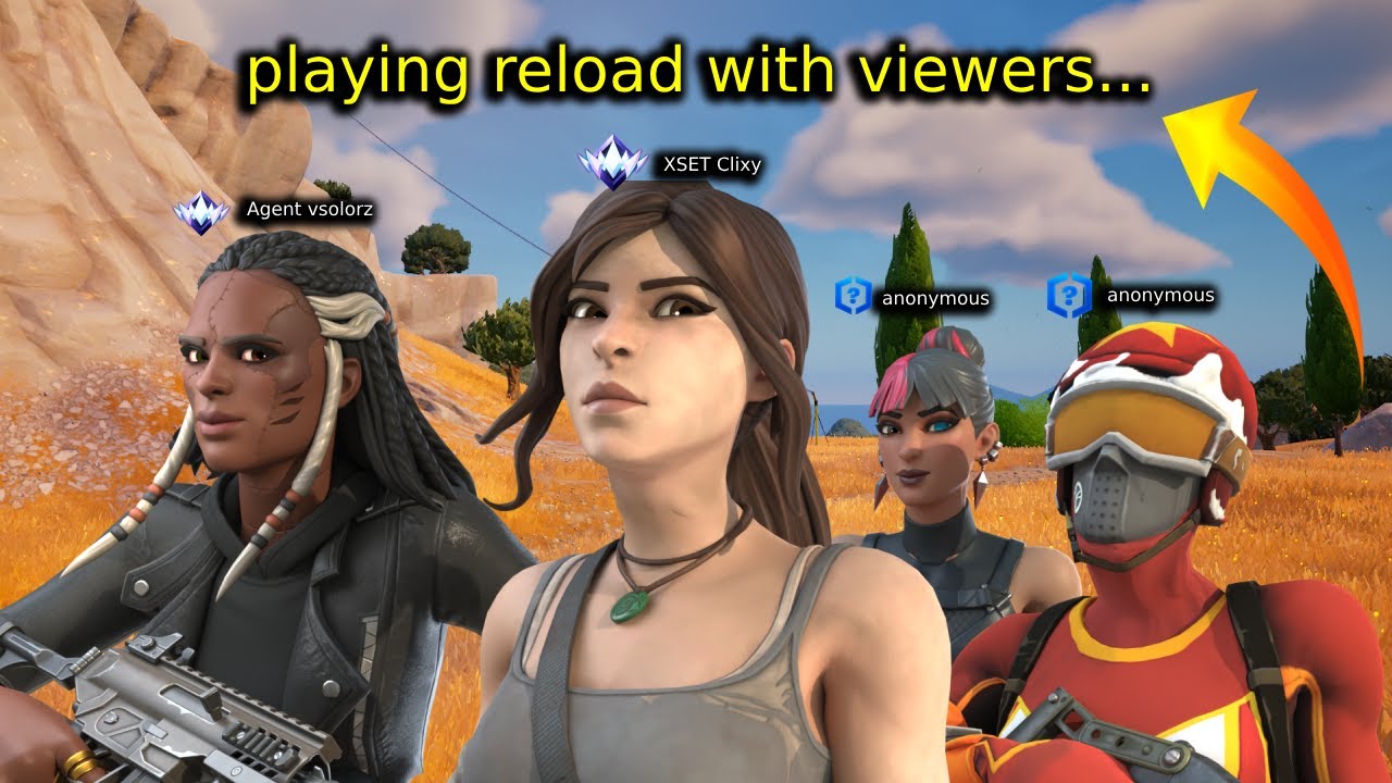 playing reload mode with viewers - YouTube