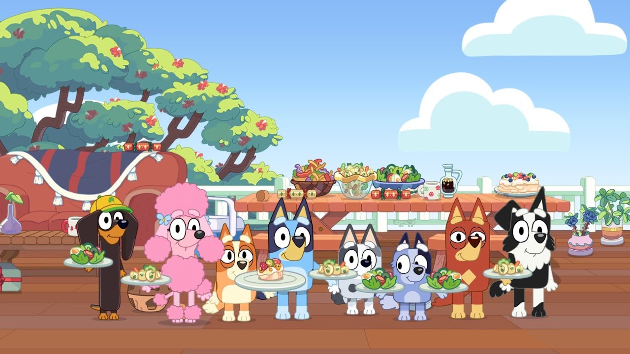 Bluey: Deck Party Fun - YouTube