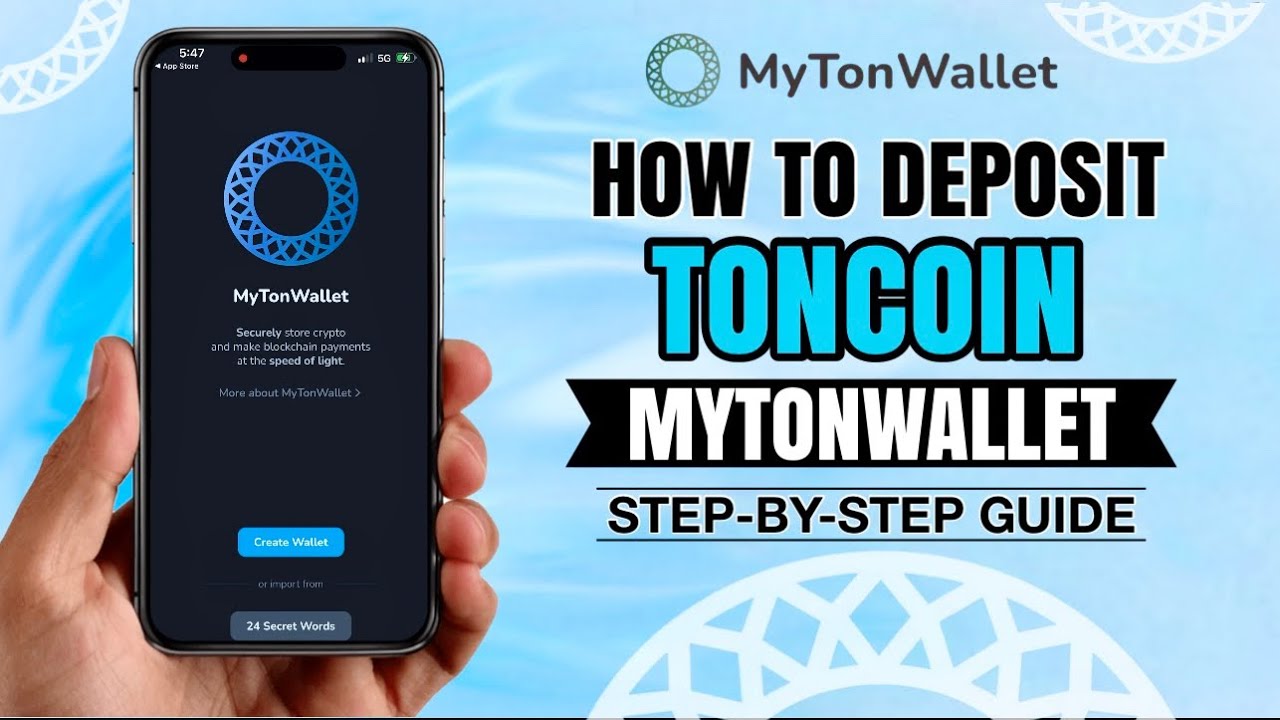 How to Deposit Toncoin $TON on MyTonWallet: Step-by-Step Guide for ...