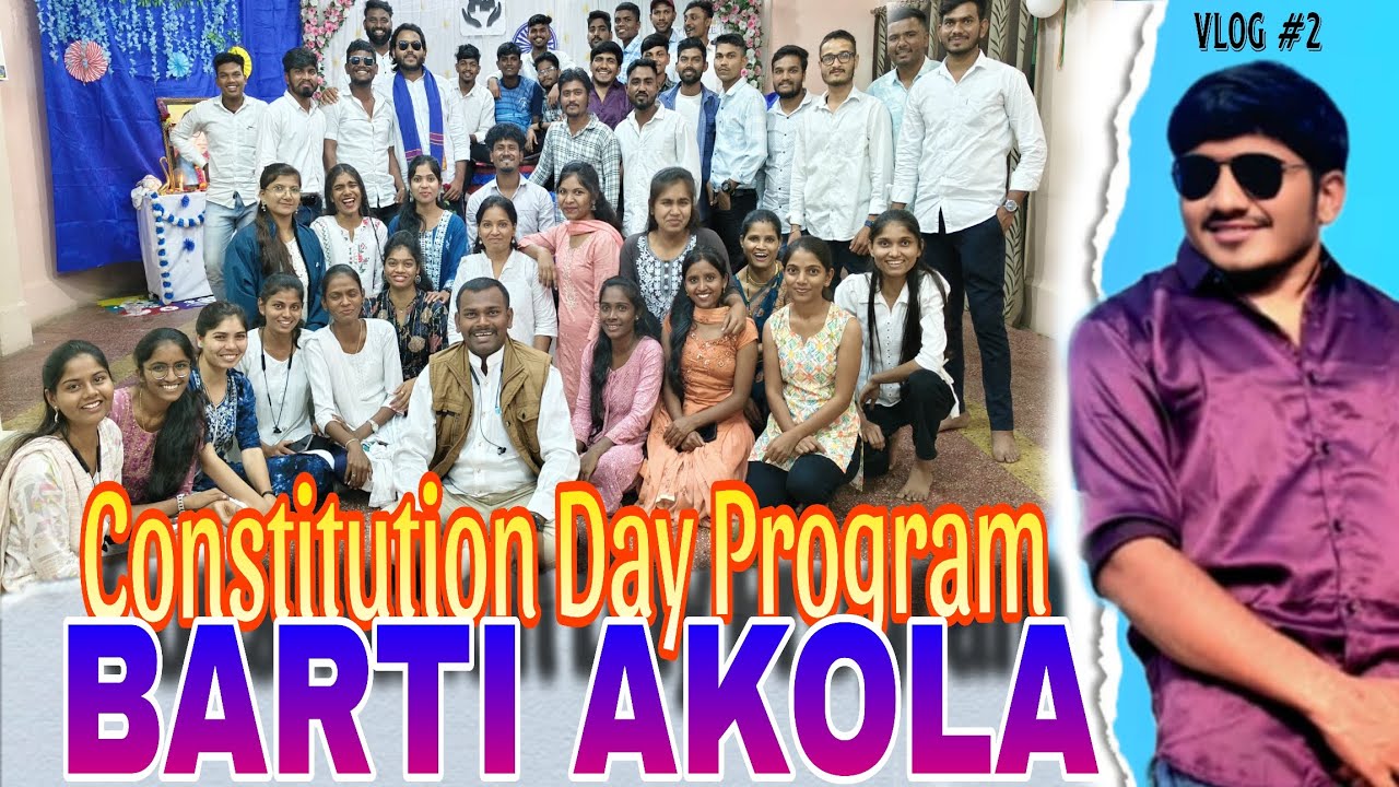 |अकोला | Constitution Day program | Glimpse of the Special Program of #Constitution Day in Our ...