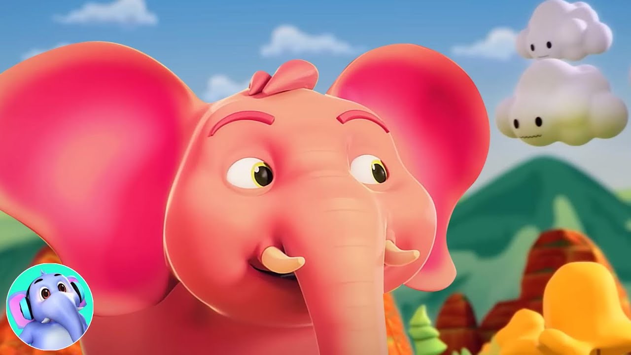 Ek Mota Hathi, एक मोटा हाथी, Hindi Preschool Song for Kids - YouTube