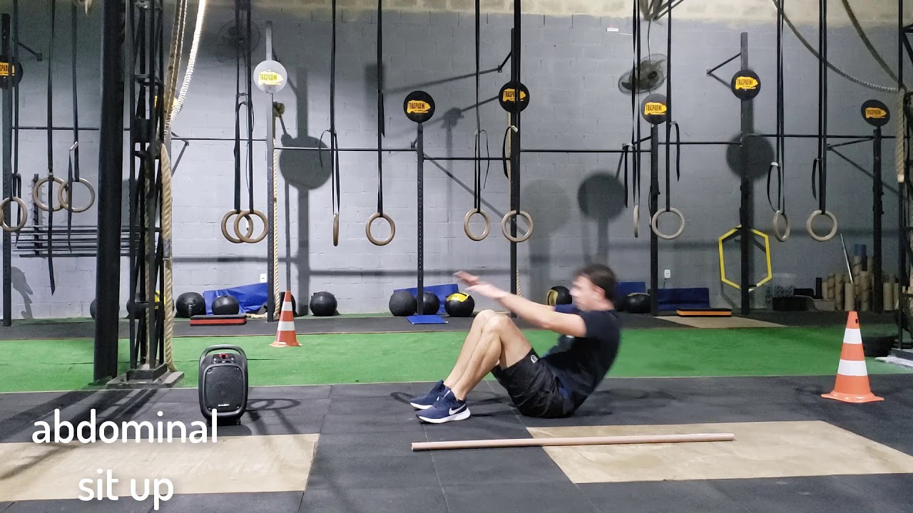 abdominal sit up - YouTube