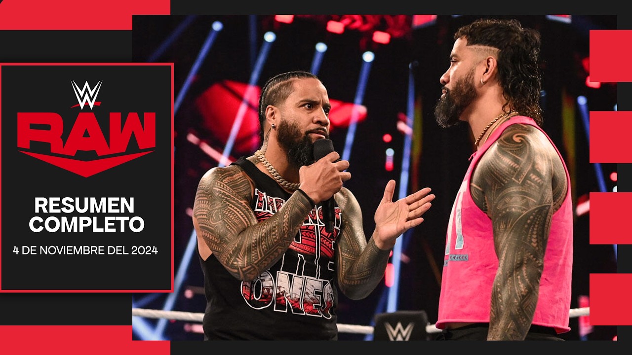 WWE RAW 4 Noviembre 2024 - Resumen Completo en Español - YouTube