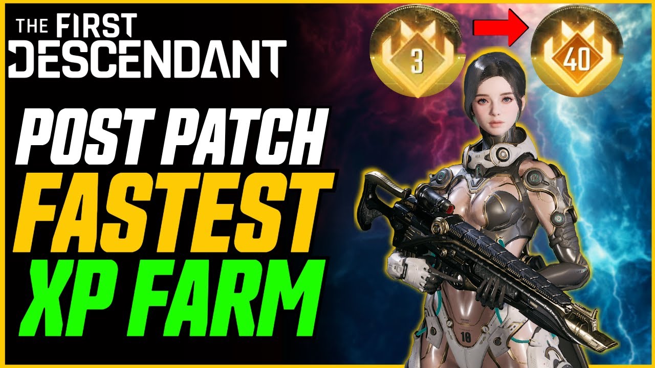 Level 1-40 in 19 Minutes! New Best XP Farm // The First Descendant ...