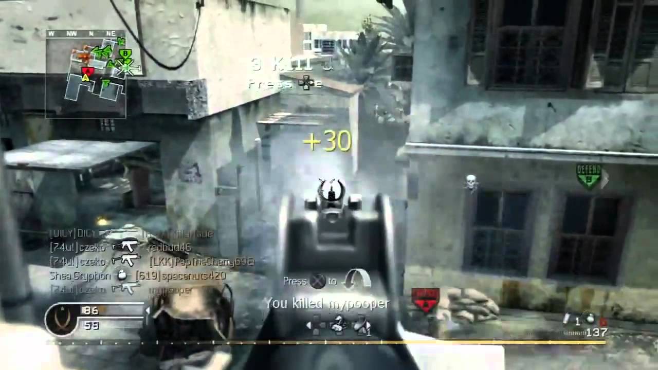 5 Man Spray | Cod4 Sync (First Attempt) - YouTube