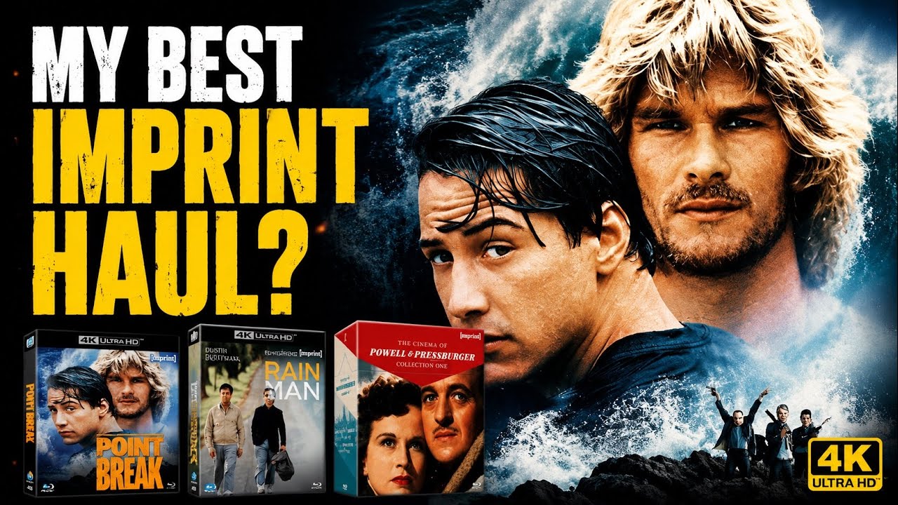 Imprint Films 4K Haul! Point Break, Rain Man & the Powell/Pressburger ...