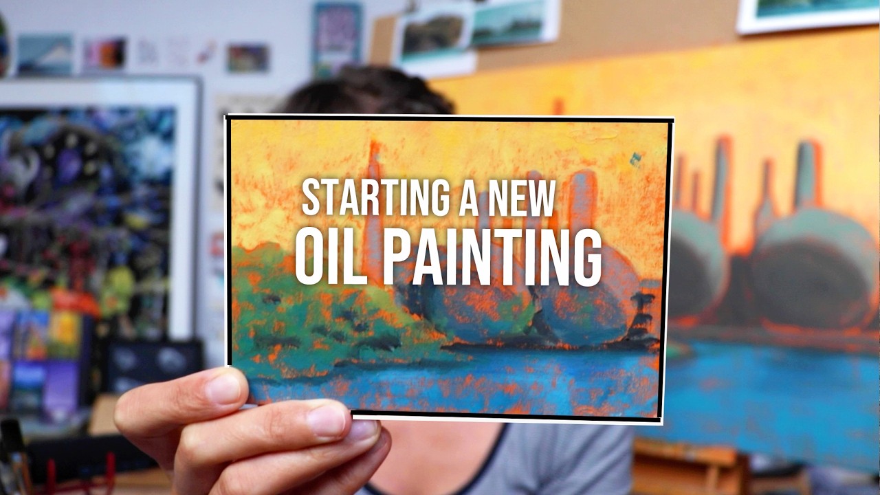 Starting a New Oil Painting: My Underpainting Process and Materials ...