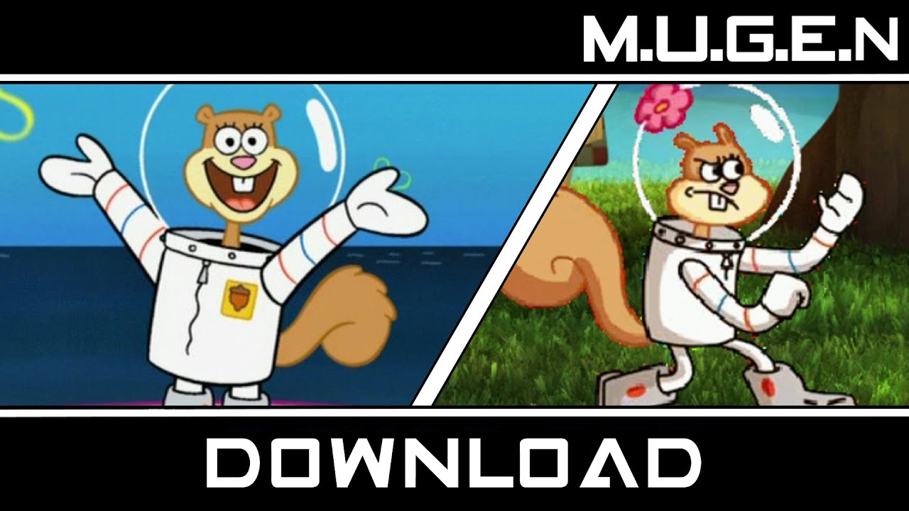 M.U.G.E.N. CHAR | SpongeBob SquarePants | Sandy Cheeks by willg8686 ...