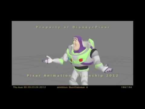 |TOY STORY| Buzz Lightyear Test Animation with Sound Part 22 - YouTube