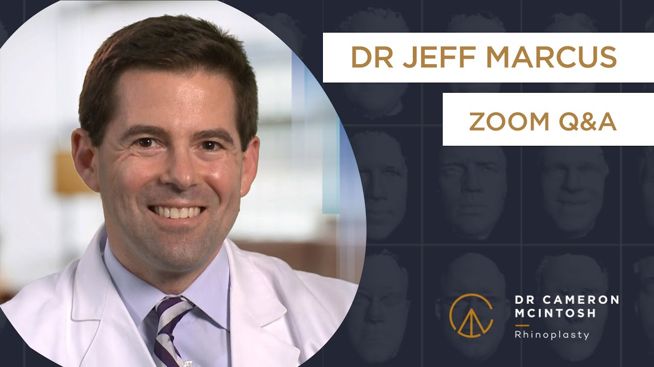 Virtual Rhinoplasty Meeting | Q&A - Dr Jeff Marcus - Comprehensive ...