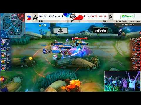 S14 RORA vs BLCK game 1 Highlights LONGEST FIRST BLOOD MPL Ph Week 1 Day 1 - YouTube