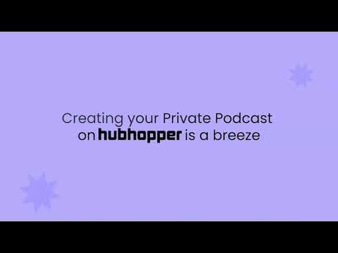 How to Create a Private Podcast | Hubhopper - YouTube