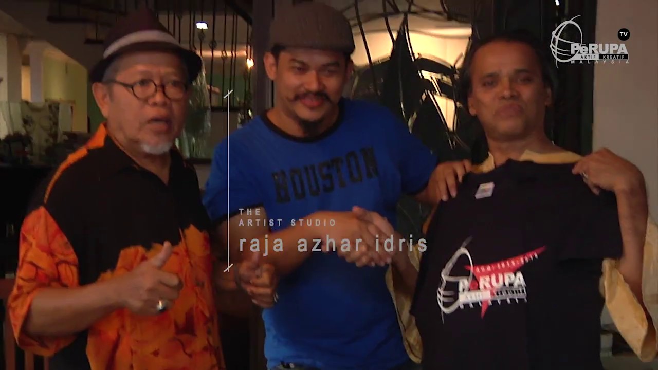 PeRUPA.TV : Ziarah Seni ( The Studio ) YM Raja Azhar Idris _ Vol.3 ...