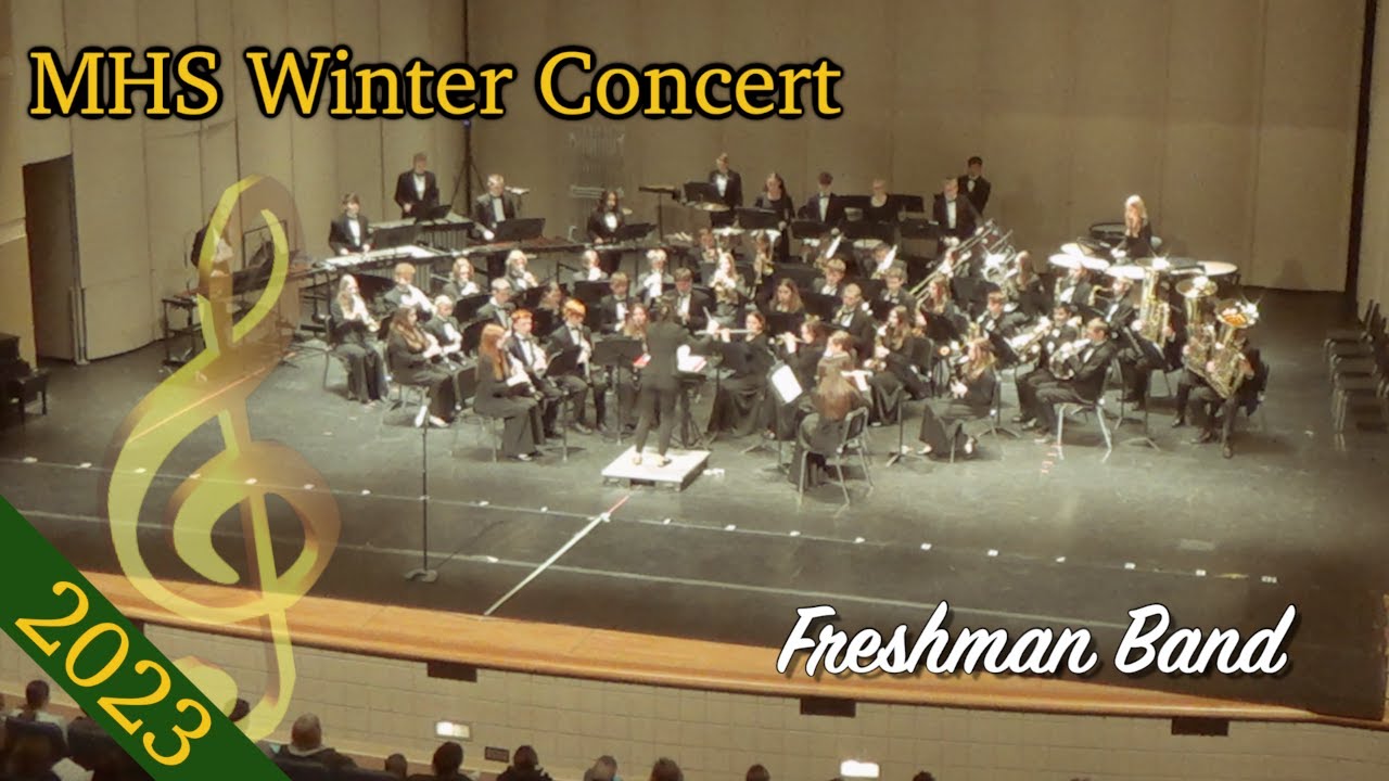 2023 Winter Concert - Freshman Band - YouTube