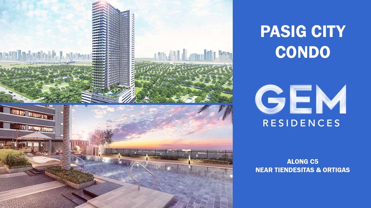 Gem Residences Pasig City Condo (along C5) by SMDC - YouTube
