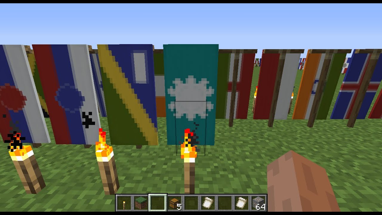 Minecraft Flag Banner Tutorial: Somalia - SRPFC - YouTube