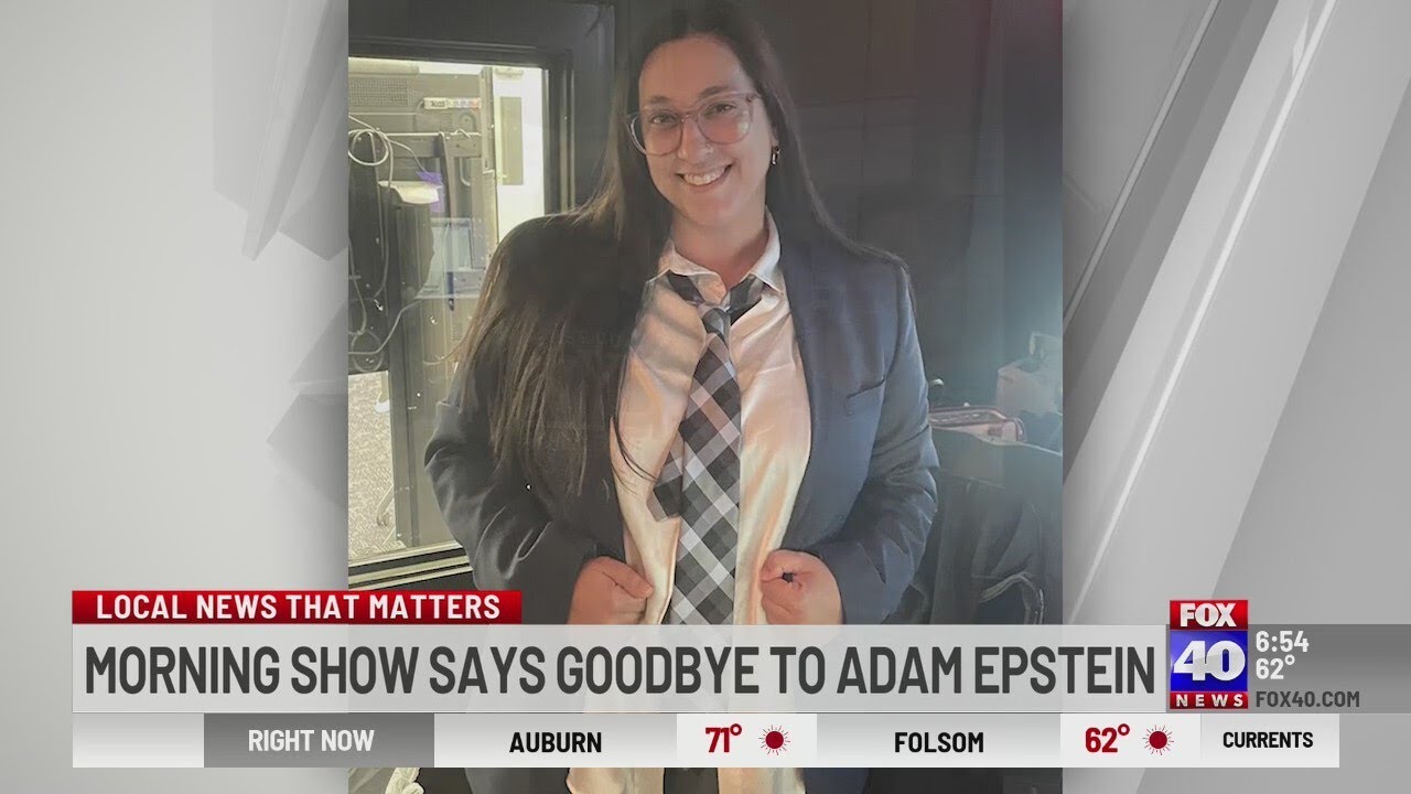 Morning show says goodbye to Adam Epstein - YouTube