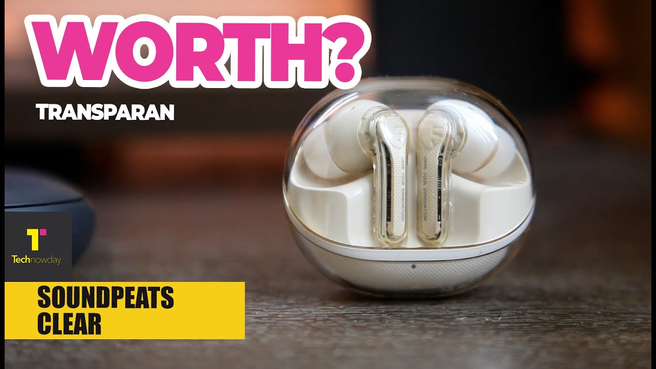 TWS Transparan Viral. Soundpeats clear - YouTube