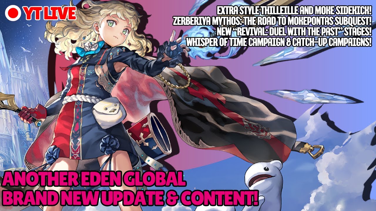 Another Eden GL 3.5.15 || Extra Style Thillelille & Moke! NEW Boss Rush ...