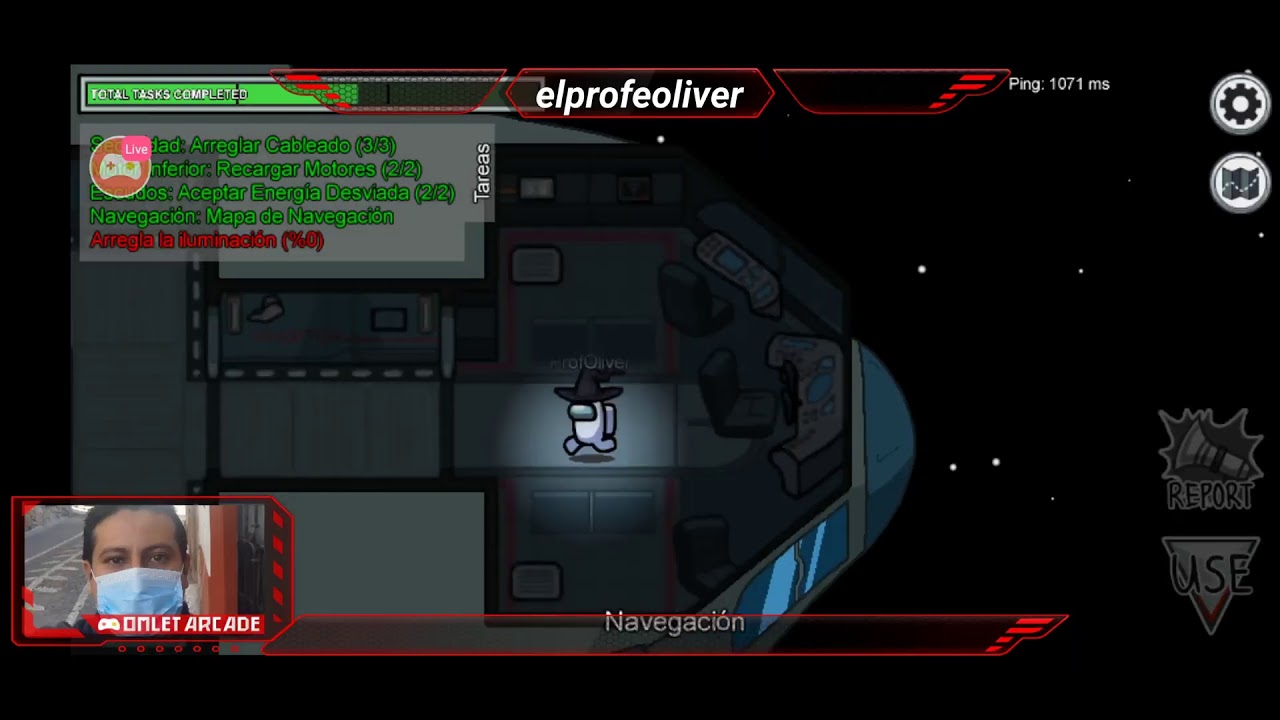 Echando reta con el Mapache Gamer en Facebook | Among Us - YouTube