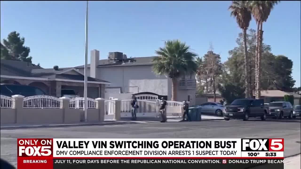 Las Vegas Valley VIN-switching operation bust - YouTube