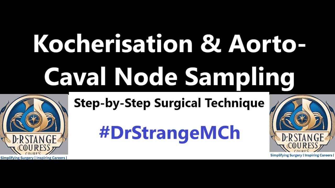 Kocherisation & Aorto-Caval Lymph Node Sampling - Step-by-Step Guide ...