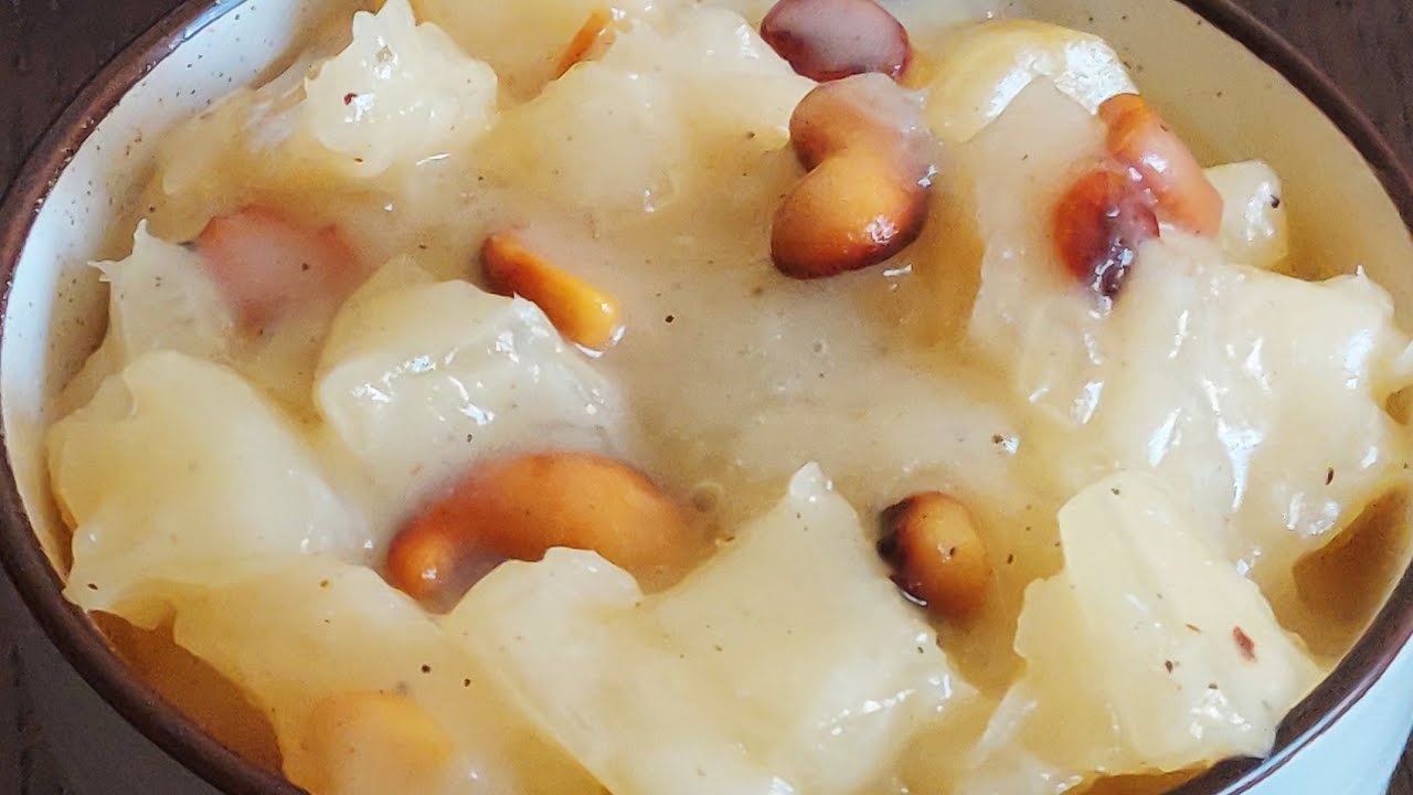 പുതു രുചിയിൽ ഒരു മധുരം | 3 INGREDIENT KAPPA DESSERT RECIPE | TAPIOCA ...